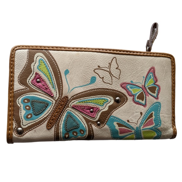 Relic | Bags | Relic Vintage Butterfly Wallet Y2k Retro Relic Accessory ...